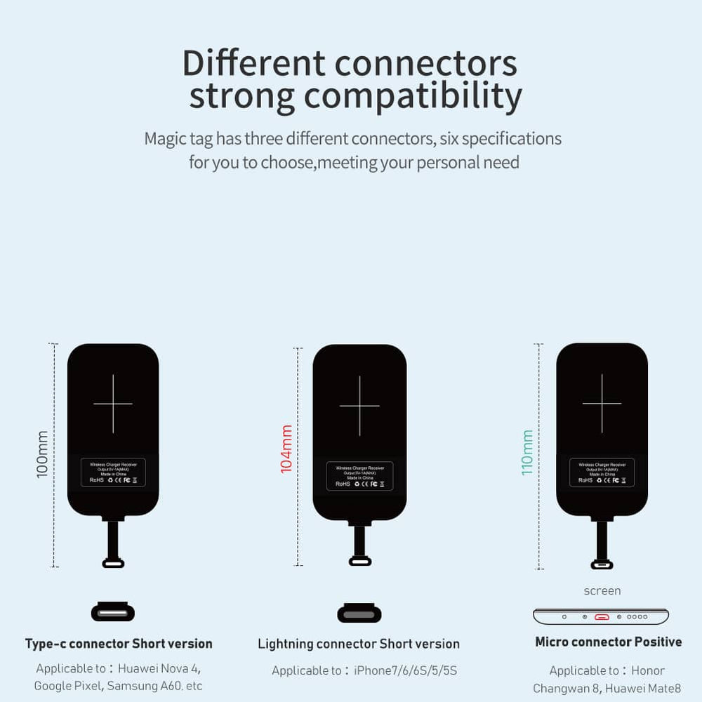 Nillkin Magic Tag Wireless Charging Receiver for Phone Series
