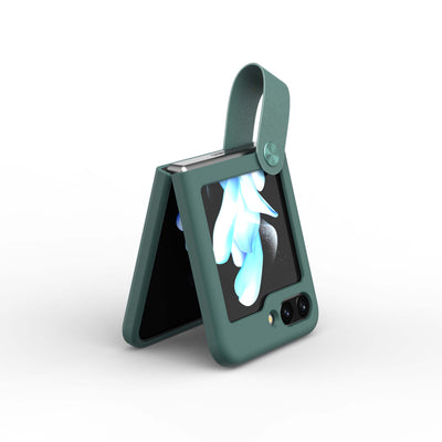 Nillkin Flex Flip Finger Strap Liquid Silicone Case for Galaxy Z Flip 5